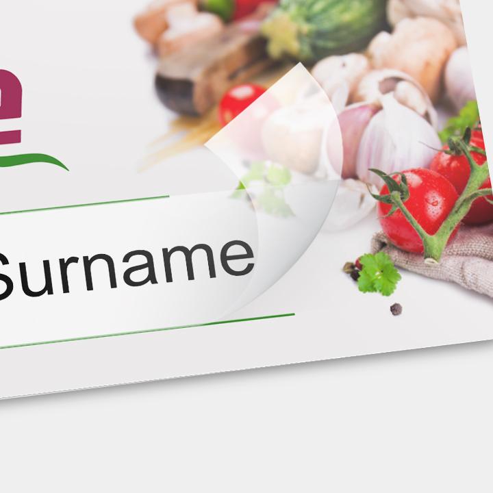 Reusable Plastic Name Badges | Staff Badges – MelubaBadges