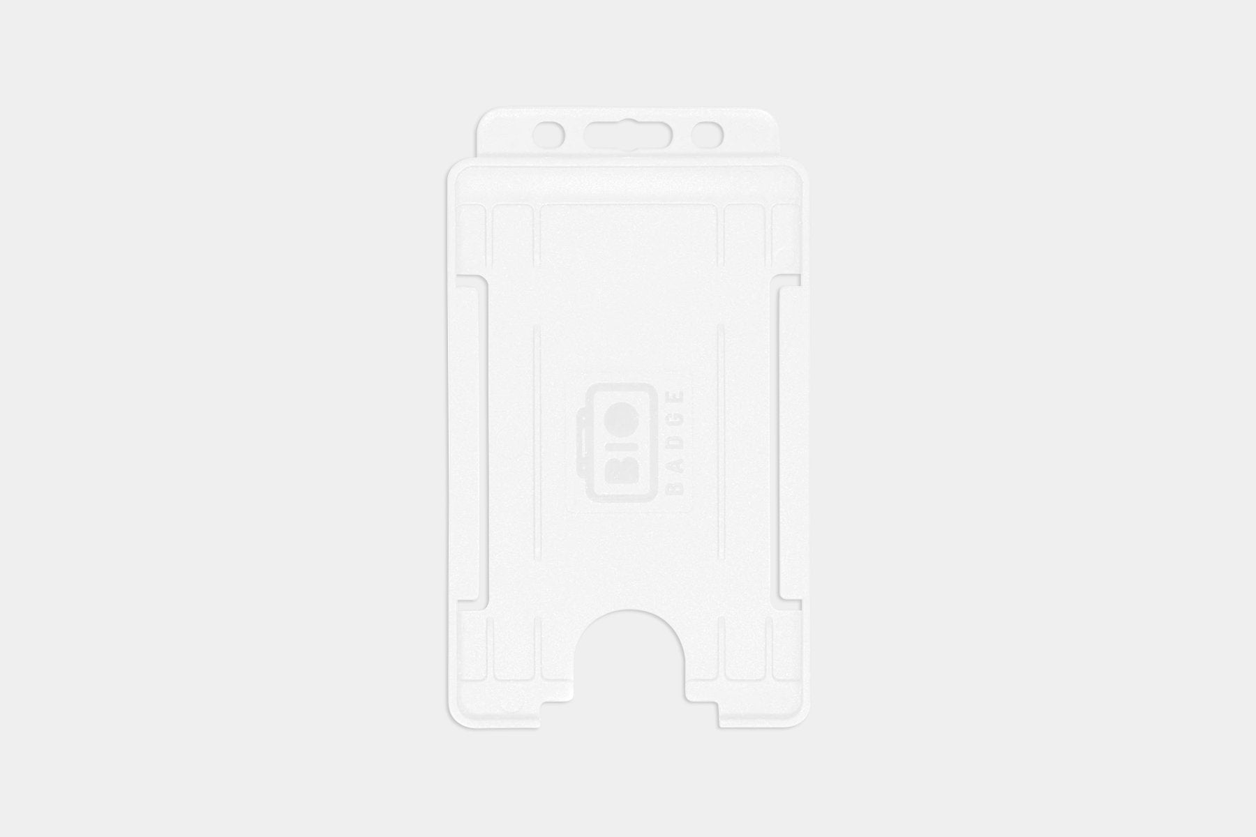 Biodegradable ID Card Holders - Portrait (Pack of 10) – MelubaBadges