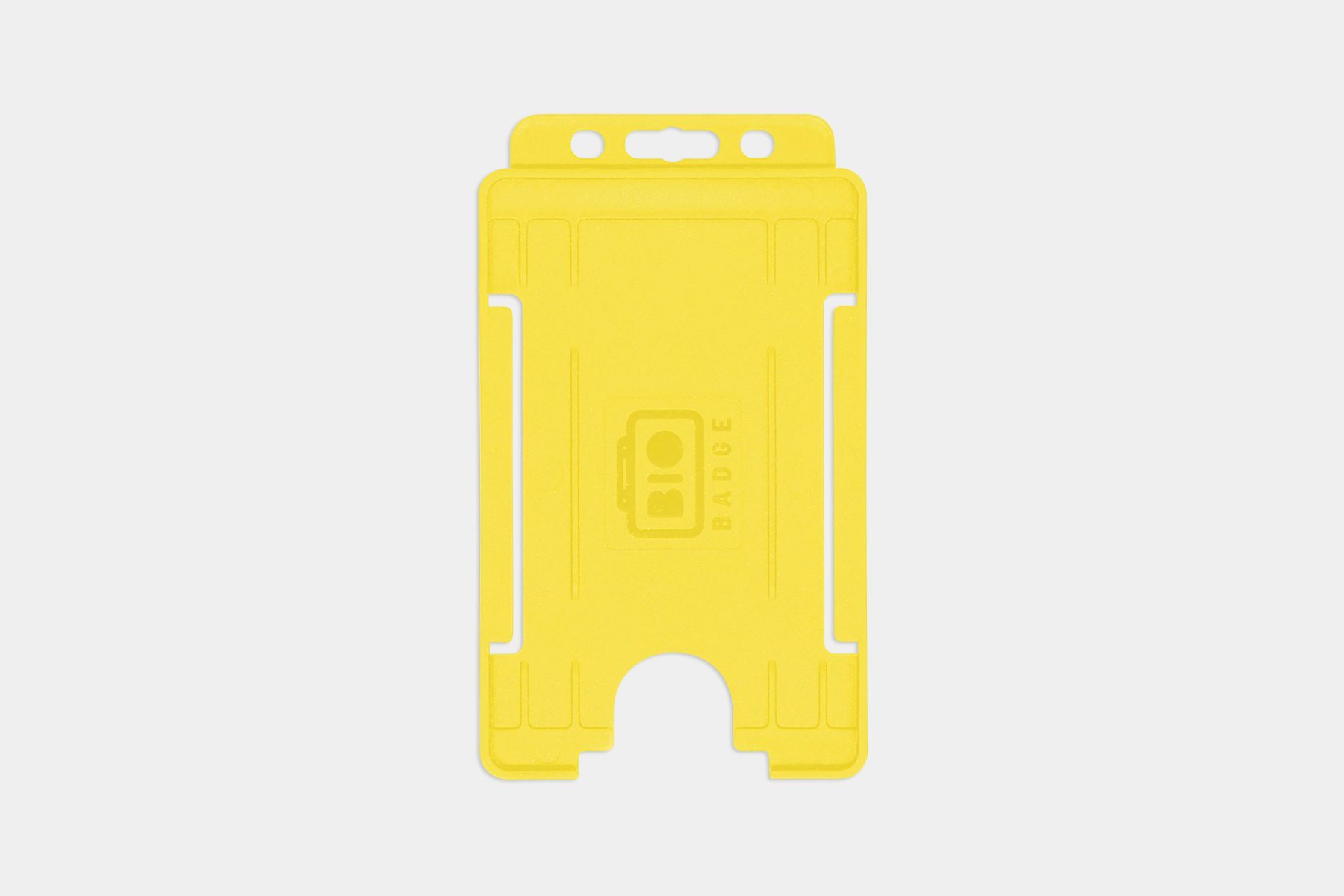 Biodegradable ID Card Holders - Portrait (Pack of 10) – MelubaBadges