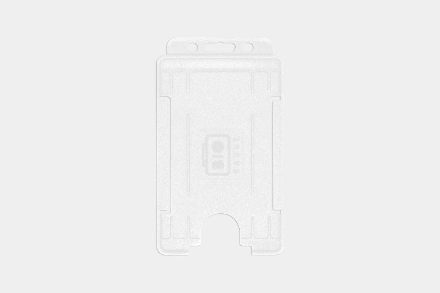 Biodegradable ID Card Holders - Portrait (Pack of 10) – MelubaBadges