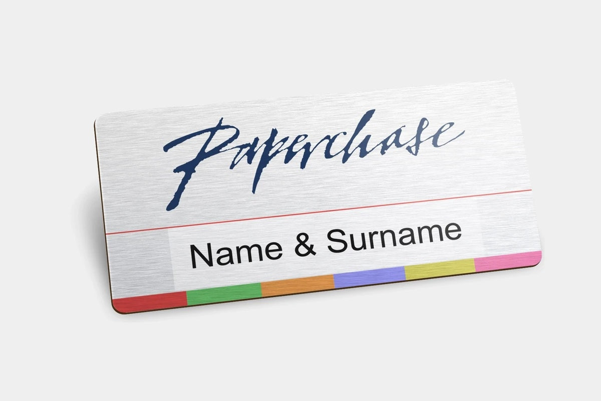 Metal Reusable Name Badges – MelubaBadges