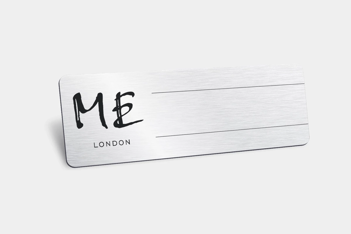 Metal Reusable Name Badges – MelubaBadges